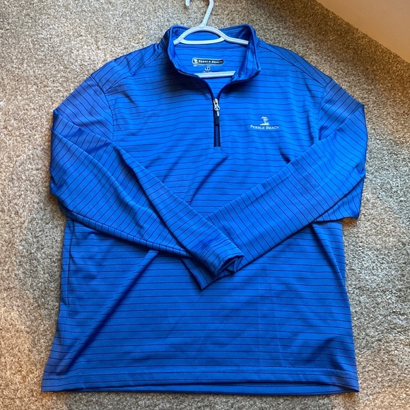 Pebble Beach | Jackets & Coats | Mens Large Pebble Beach Quarter Zip ...